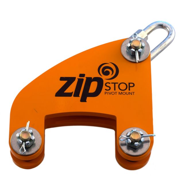 zipSTOP Pivot Mount | Easy Zip Line Brake Installation